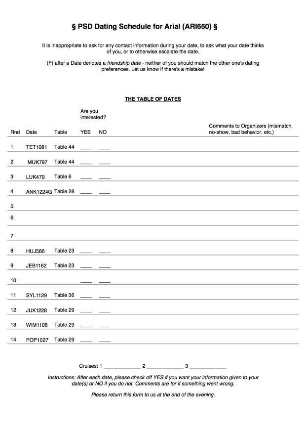 What actually happens at Poly Speed Dating? | Poly Speed Dating